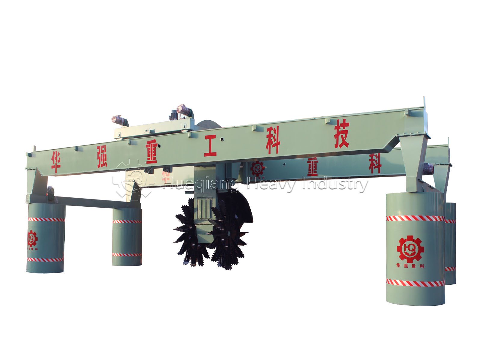 Large Wheel compost turner revolutionizes organic waste treatment ...